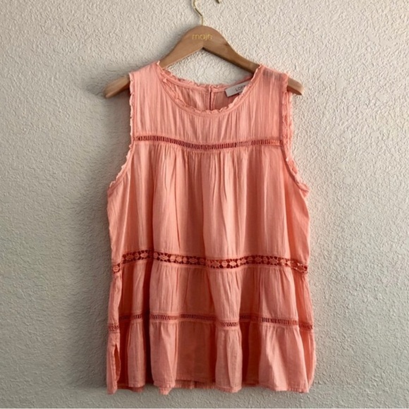 LOFT | Tops | Womens Nwot Loft Blush Pink Tank | Poshmark